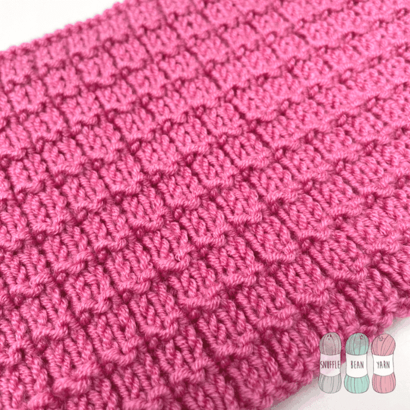 How to Knit Pique Rib Stitch [Free Video Tutorial & Written Pattern ...