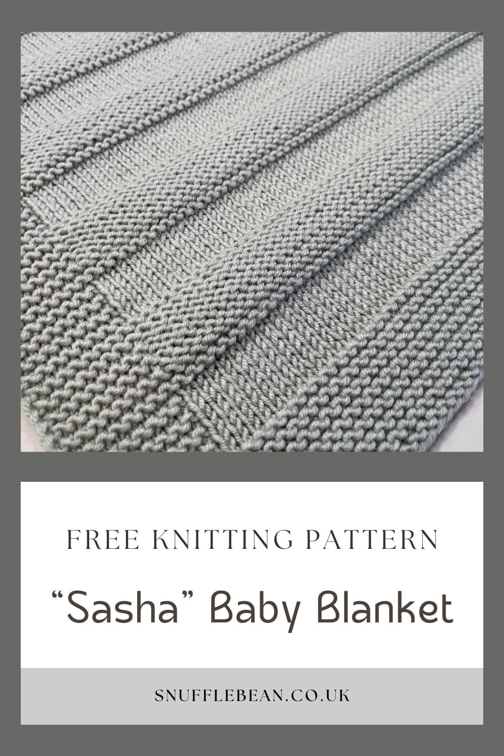 How to Knit the "Sasha" Baby Blanket [Free Video Tutorial & Written ...