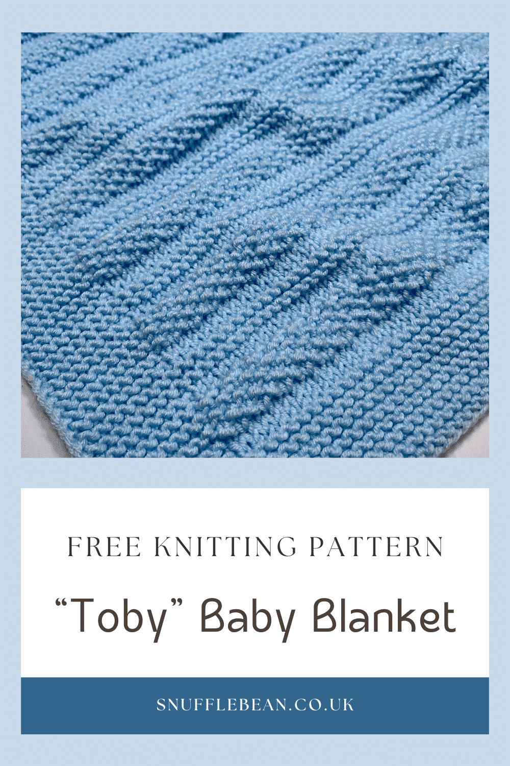 How to Knit the "Toby" Baby Blanket [Free Video Tutorial & Written ...