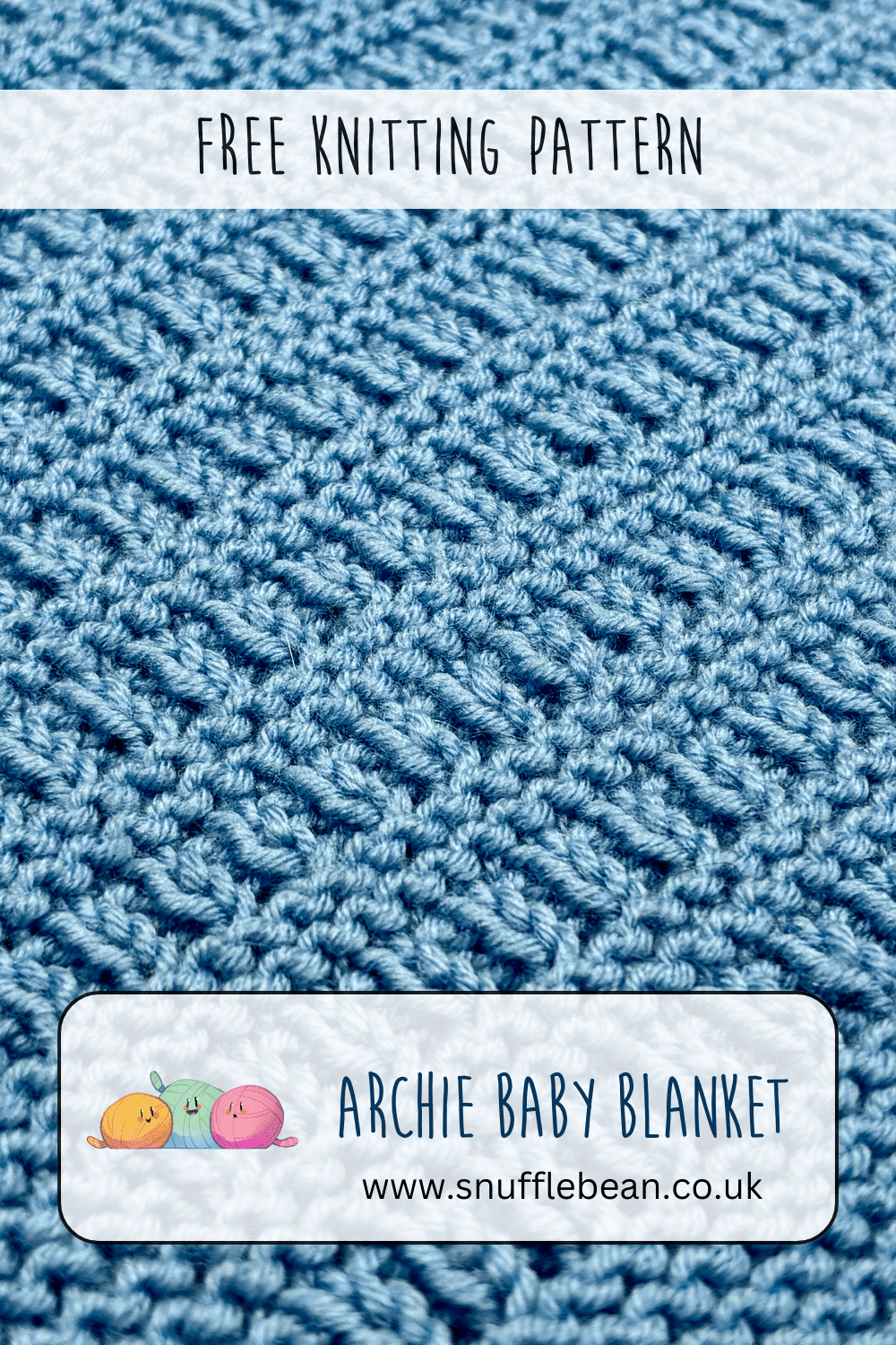 Archie Baby Blanket - Free Knitting Pattern & Video Tutorial ...