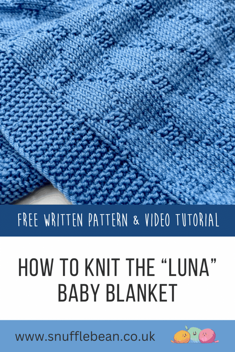 How to Knit the Luna Baby Blanket [Free Written Pattern & Video ...